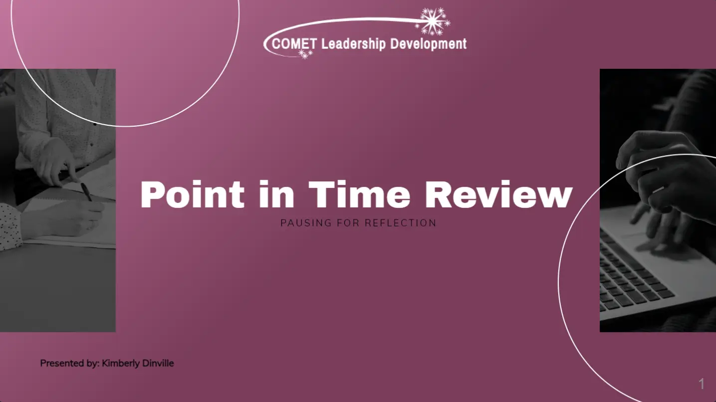 Training - COMET Leadership Development